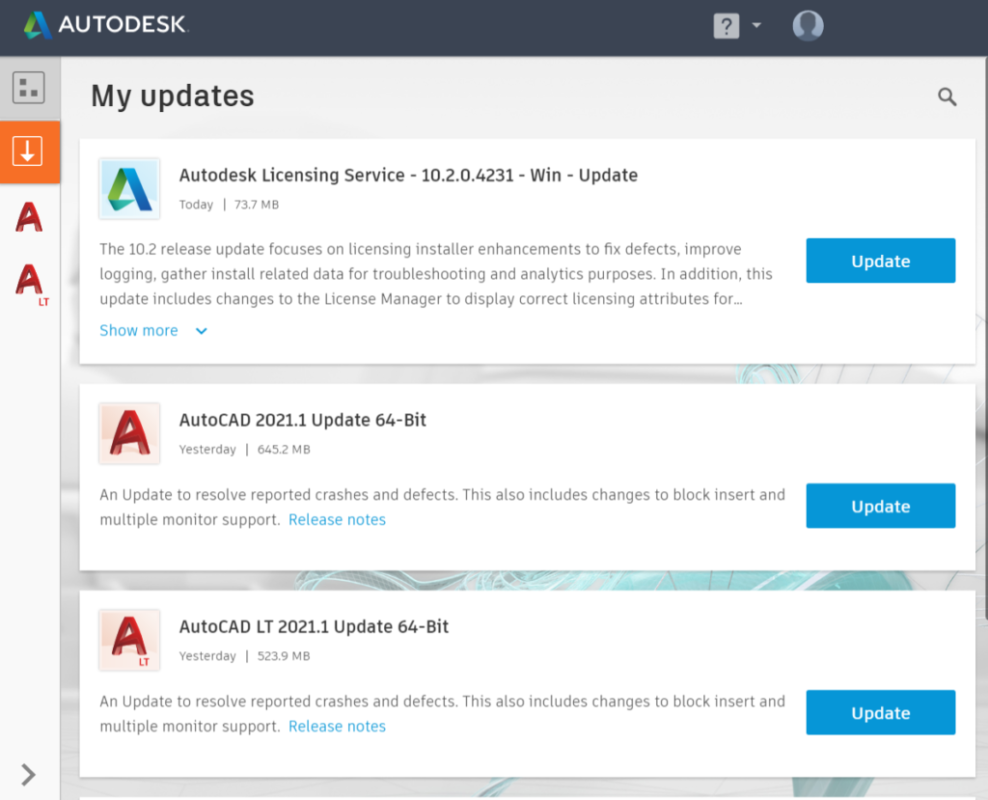 AutoCAD 2021.1 And AutoCAD LT 2021.1 Update Now Available