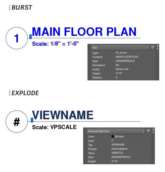 33 Mẹo AutoCAD: Lệnh Edit Block, Group, Explode Attributes