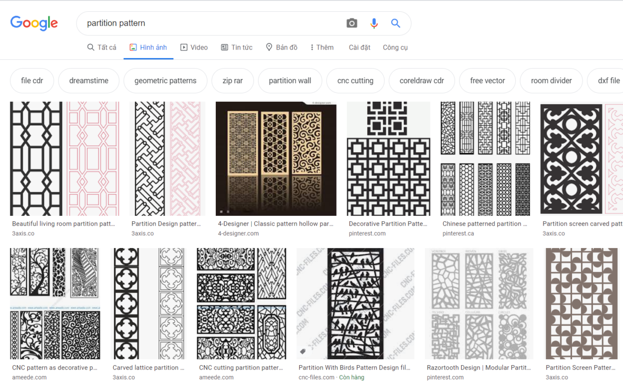 Mẹo Tạo Pattern Hoa Văn 3D Trong SketchUp