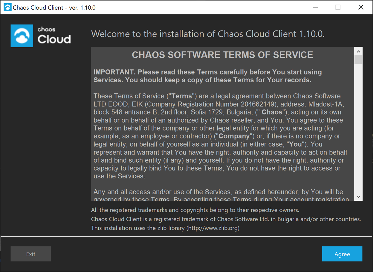 Installation Of Chaos Cloud Client App